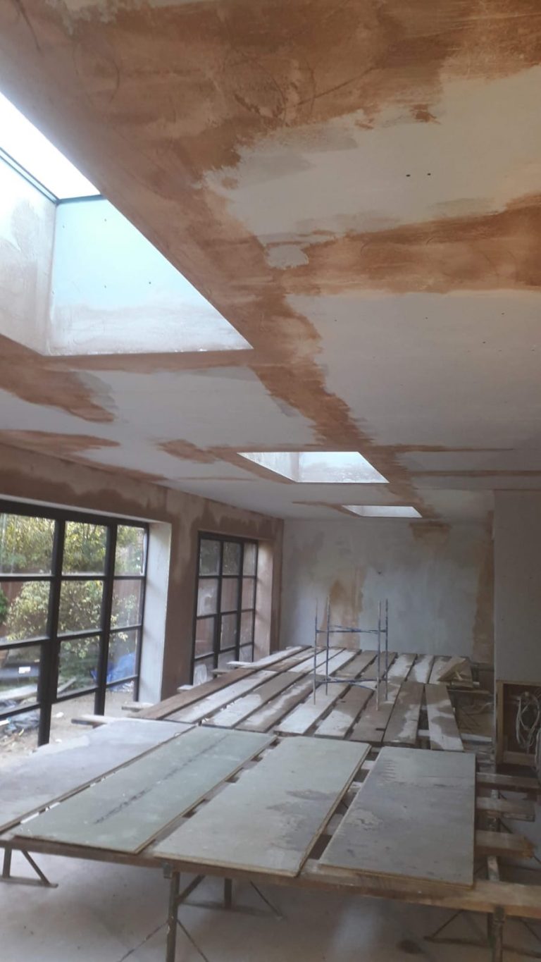 Plasterboard Dot and Dab Finish to Walls - High Wycombe Plastering